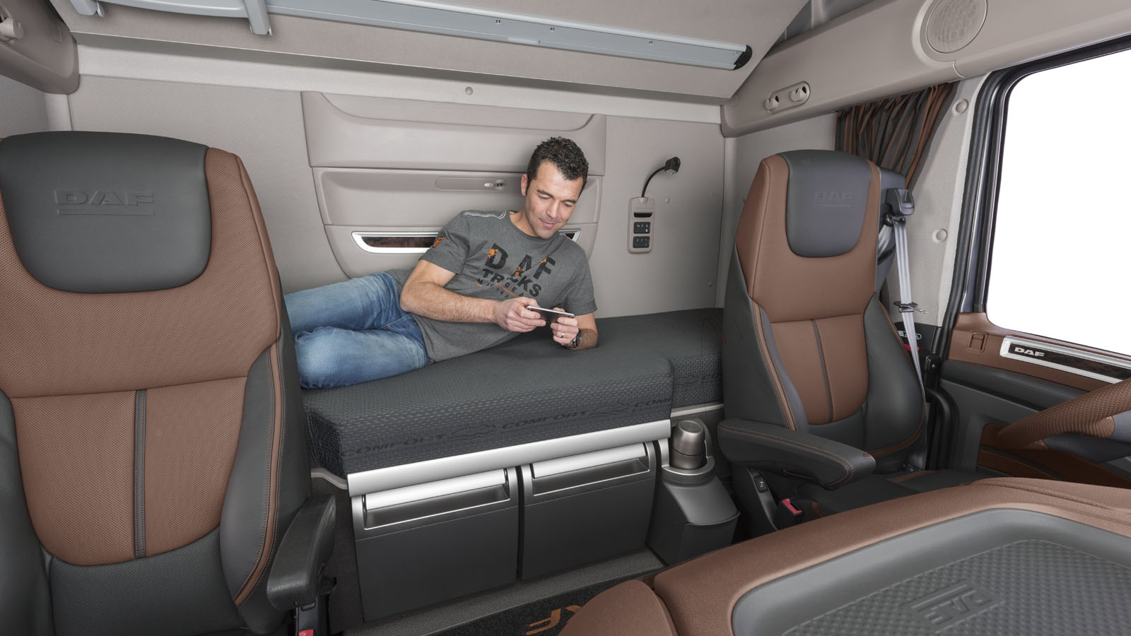 DAF XF Interior - DAF Trucks Danmark