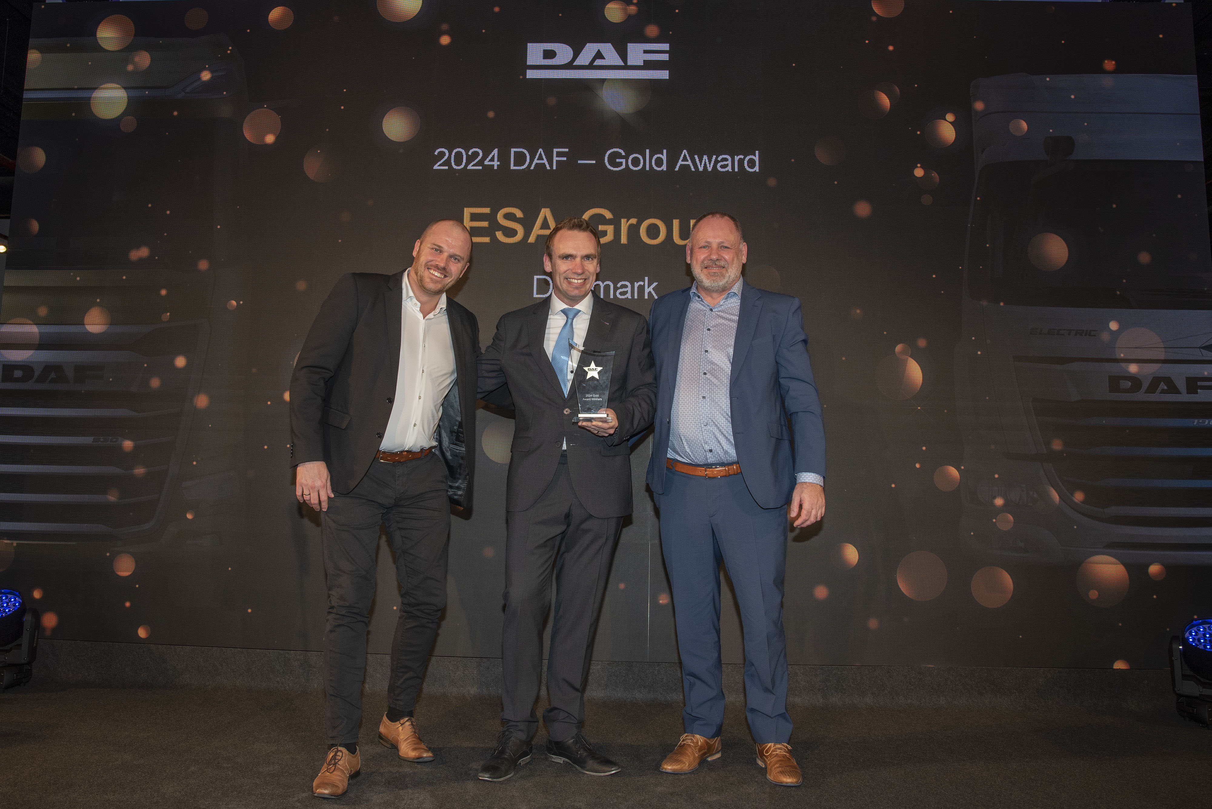 DAF kårer "International Dealers of the Year 2024" - DAF Trucks Danmark