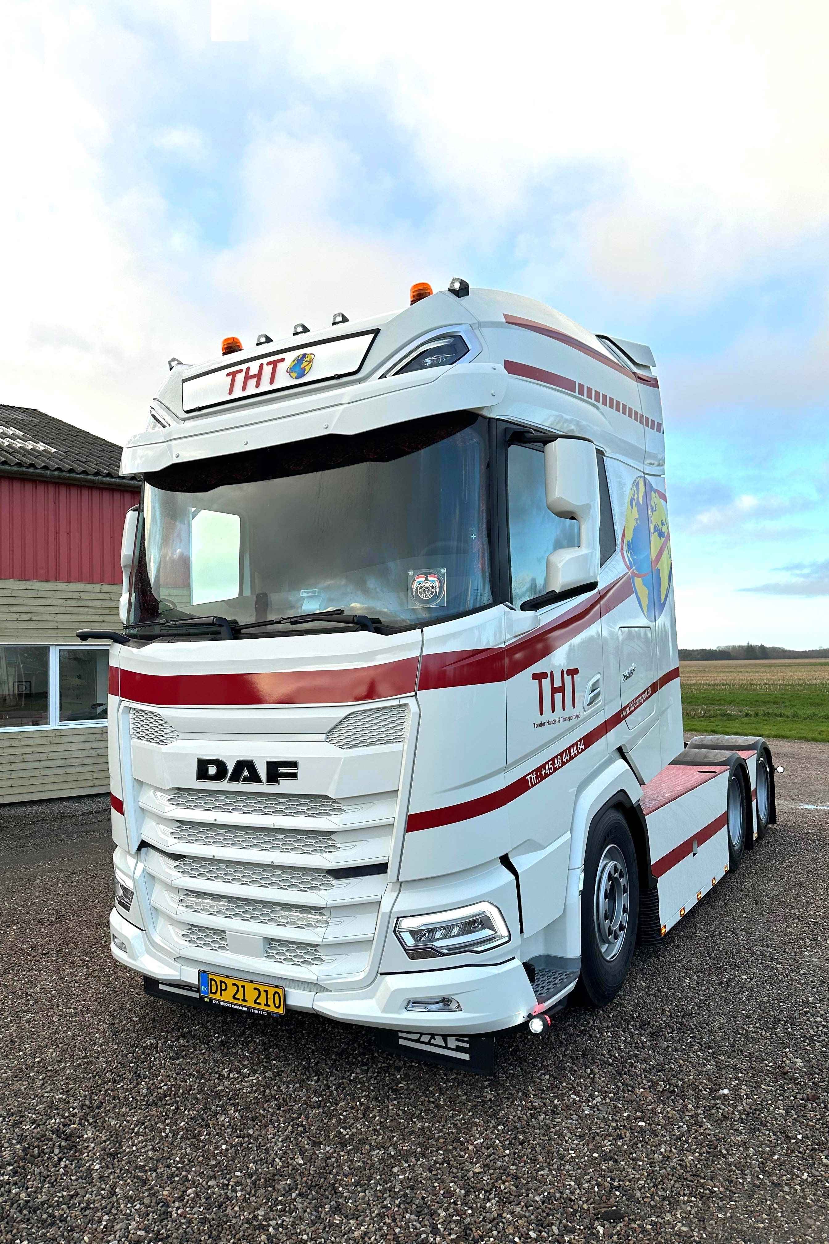 Ny bil, nye regler, nye muligheder for THT - DAF Trucks Danmark